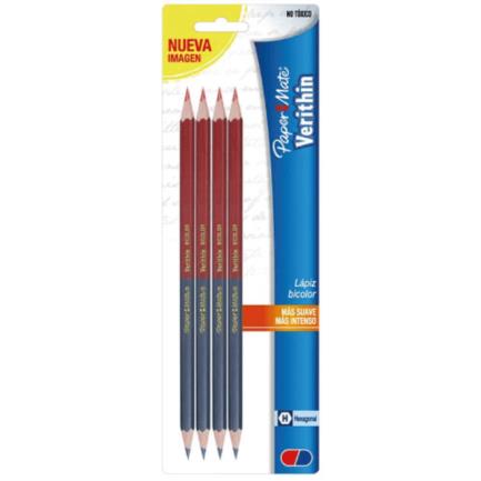 LAPIZ BICOLOR BEROL VERITHIN TARJETA C/4 PZAS – LB Store